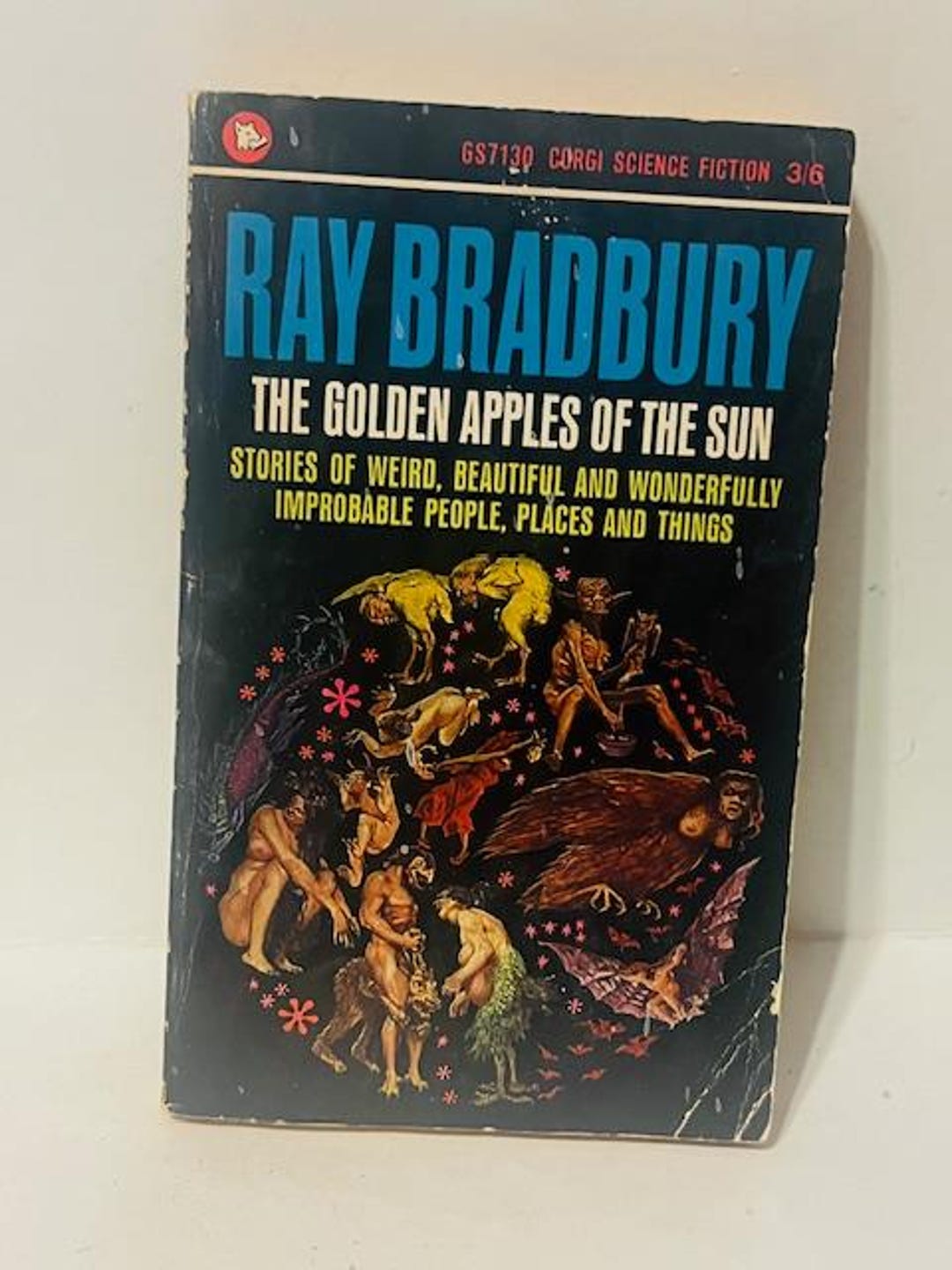 Ray Bradbury Golden Apples Sun Science Fiction Paperback Book Vtg ...