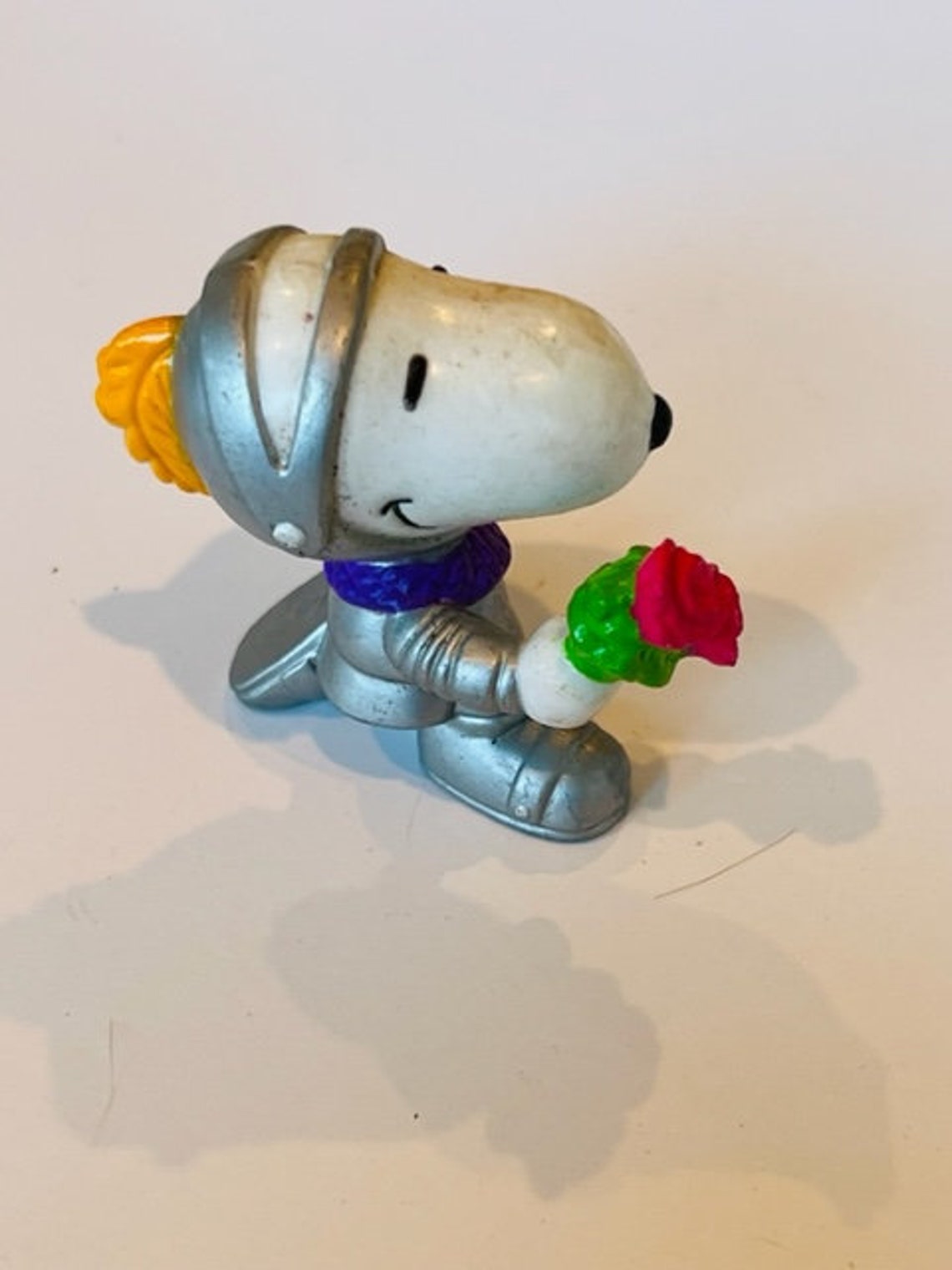 Snoopy Mini Peanuts Gang Knight Flowers Red Baron Ace Vtg | Etsy