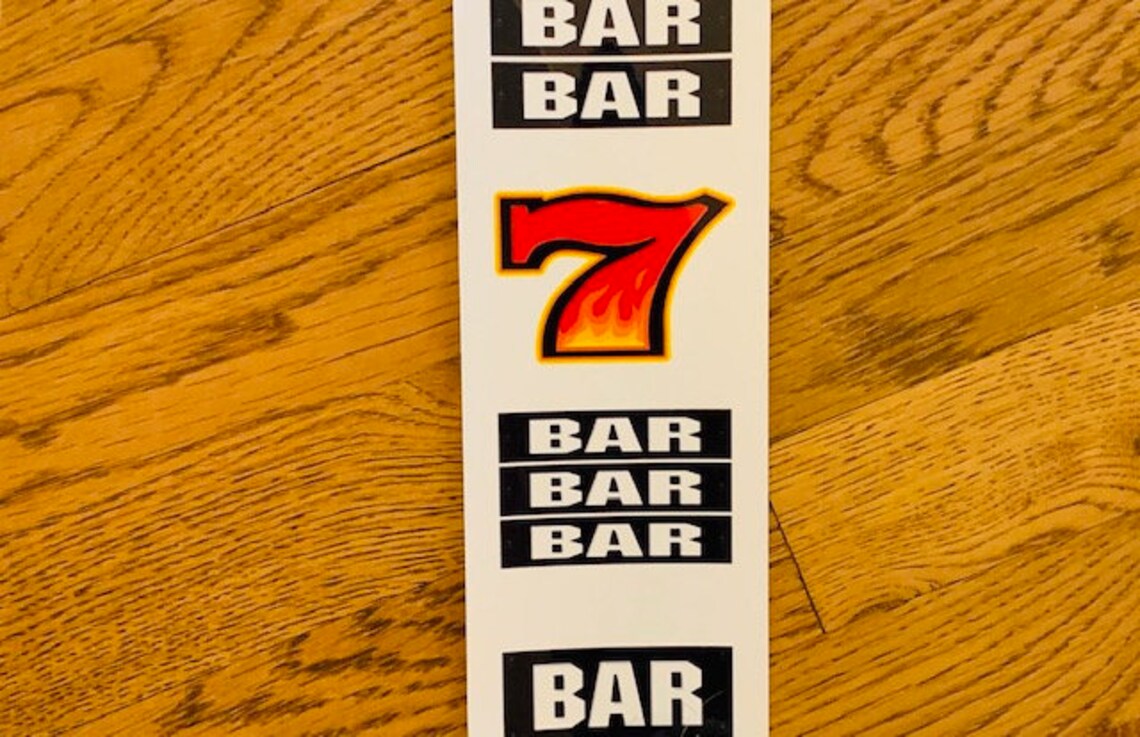 SLOT MACHINE MEMORABILIA Casino replacement part accessory | Etsy