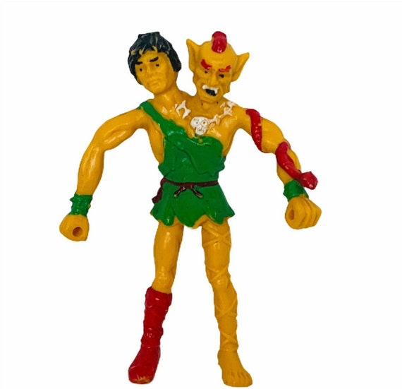 Arco Other World Action Figure Rubber Bendable Toy Two Headed | Etsy