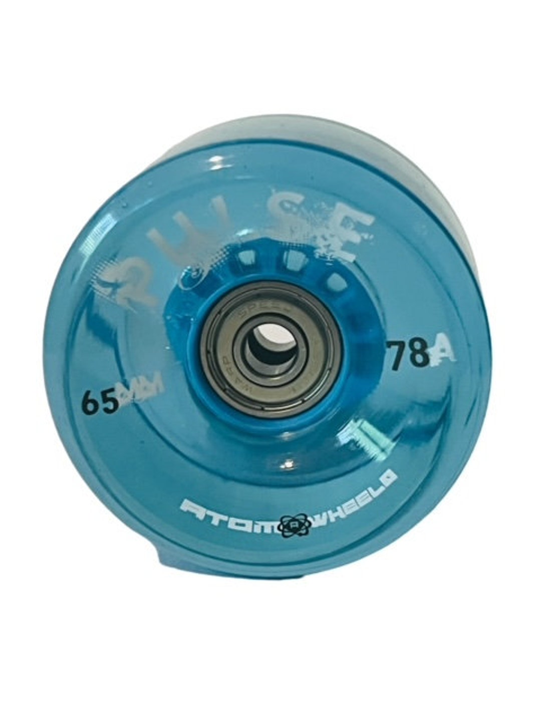 Pulse Atom Wheel Outdoor Roller Skate Skating Blue 65mm 78A Longboard ...