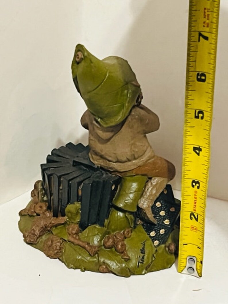 Tom Clark Gnome Figurine Vtg Sculpture SIGNED Elf Cairn Fats Domino ...