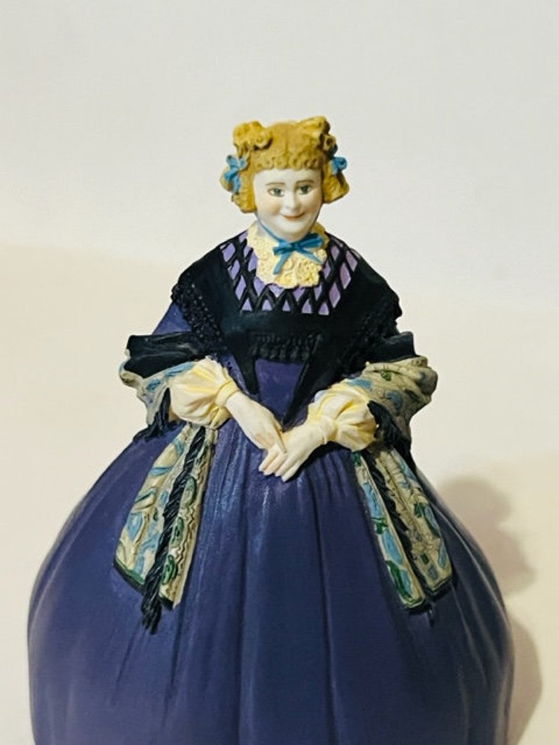 Gone With the Wind Figurine Franklin Mint Turner Aunt Pittypat Pitty ...