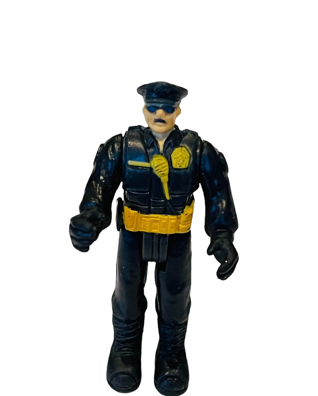 Mini Police Officer Cop Soldier Army Men Guts Sheriff Law Vtg Figure ...