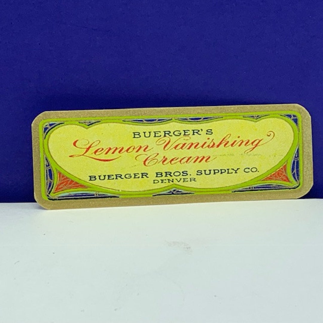 PERFUME ADVERTISNG LABEL 1920s Antique Paper Ephemera Vintage Women Art ...