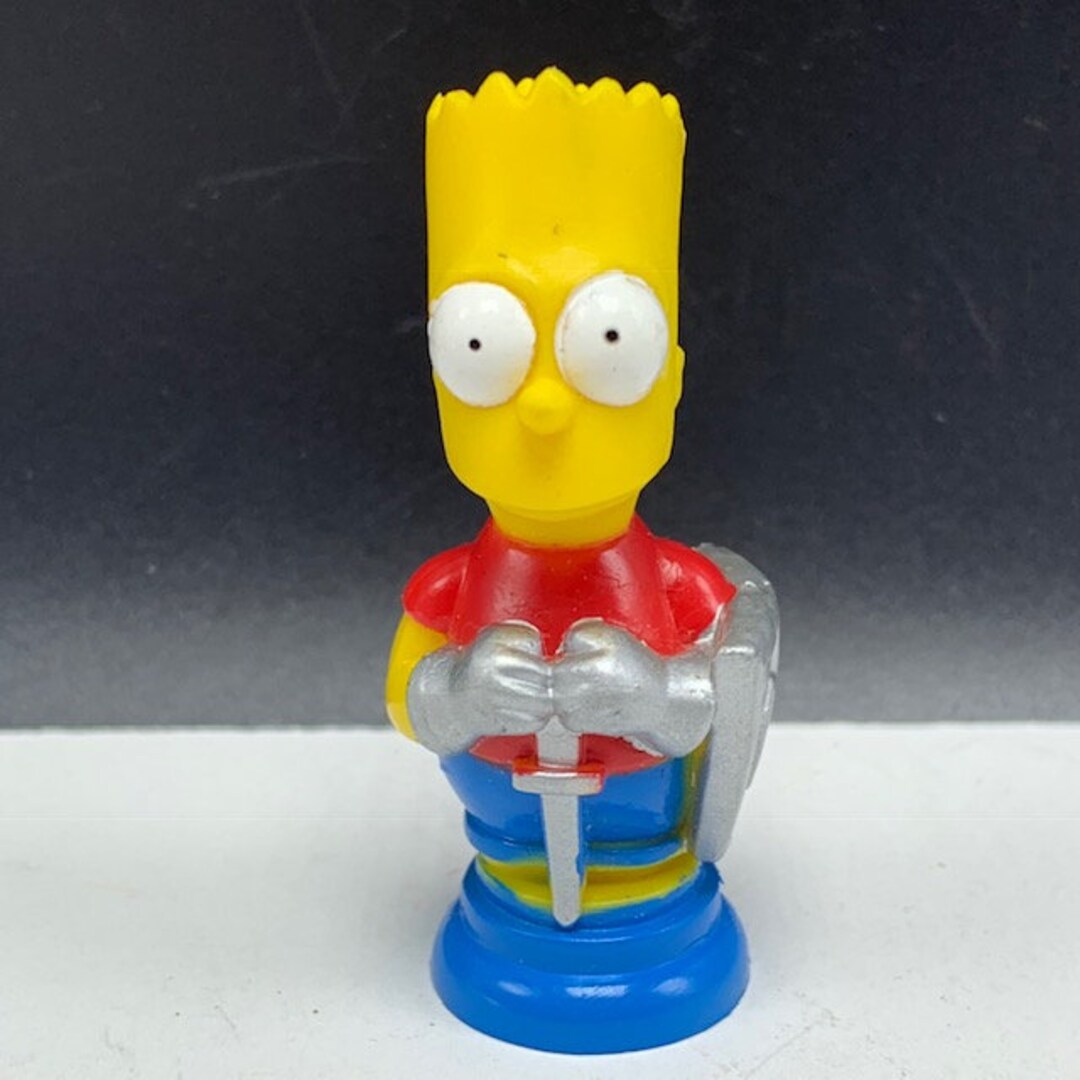 THE SIMPSONS 3D CHESS Set Pawn Piece Replacement Part Figure 1992 ...