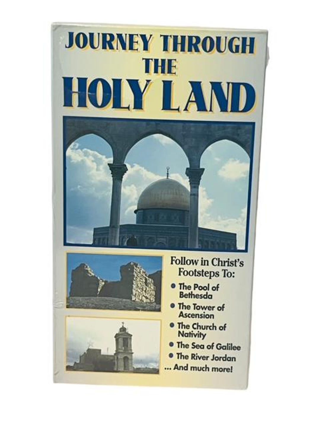 Journey Through Holy Land Bible VHS Tape Video SEALED Jesus Documentary ...