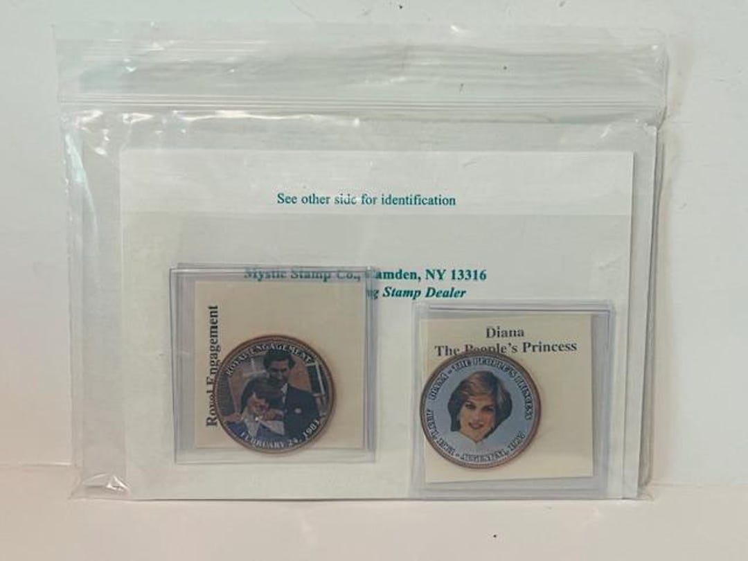Queen Elizabeth Princess Diana Royal Wedding Coin Collection British ...