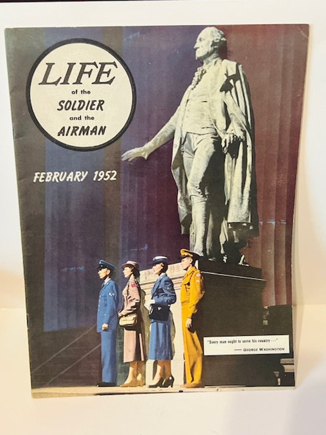 Life of the Soldier Magazine WW2 Home Front WWII Airmen 1952 Washington ...