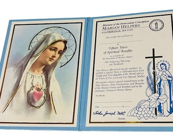 Catholic Marian Book - Etsy