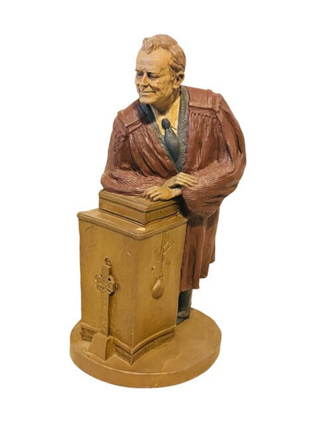 Tom Clark Figurine Vtg Sculpture SIGNED Cairn Coin Parson Patterson ...