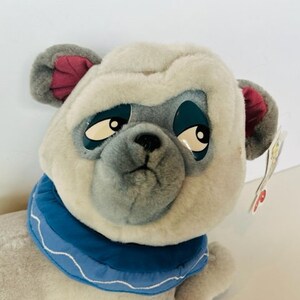 Pocahontas Percy Pug Plush Stuffed Animal Walt Disney Mouseketoys Bell ...