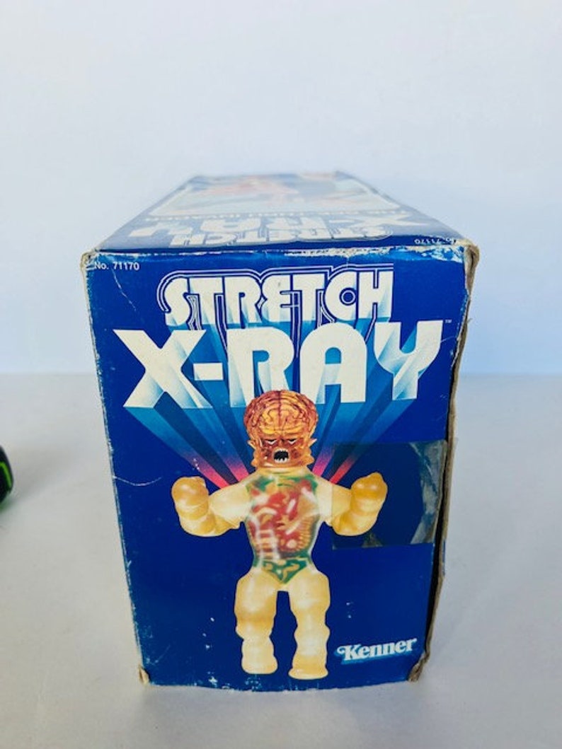 Stretch Armstrong X-ray Alien Invader Kenner RARE Box 1979 Vtg Figure ...