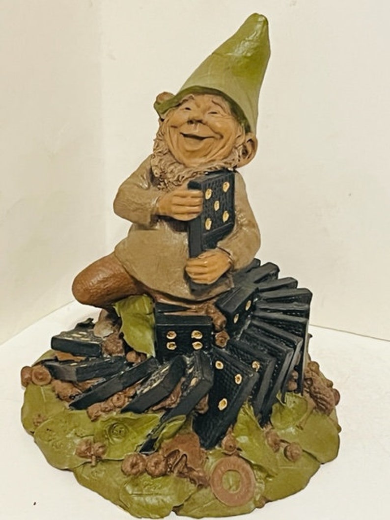 Tom Clark Gnome Figurine Vtg Sculpture SIGNED Elf Cairn Fats - Etsy