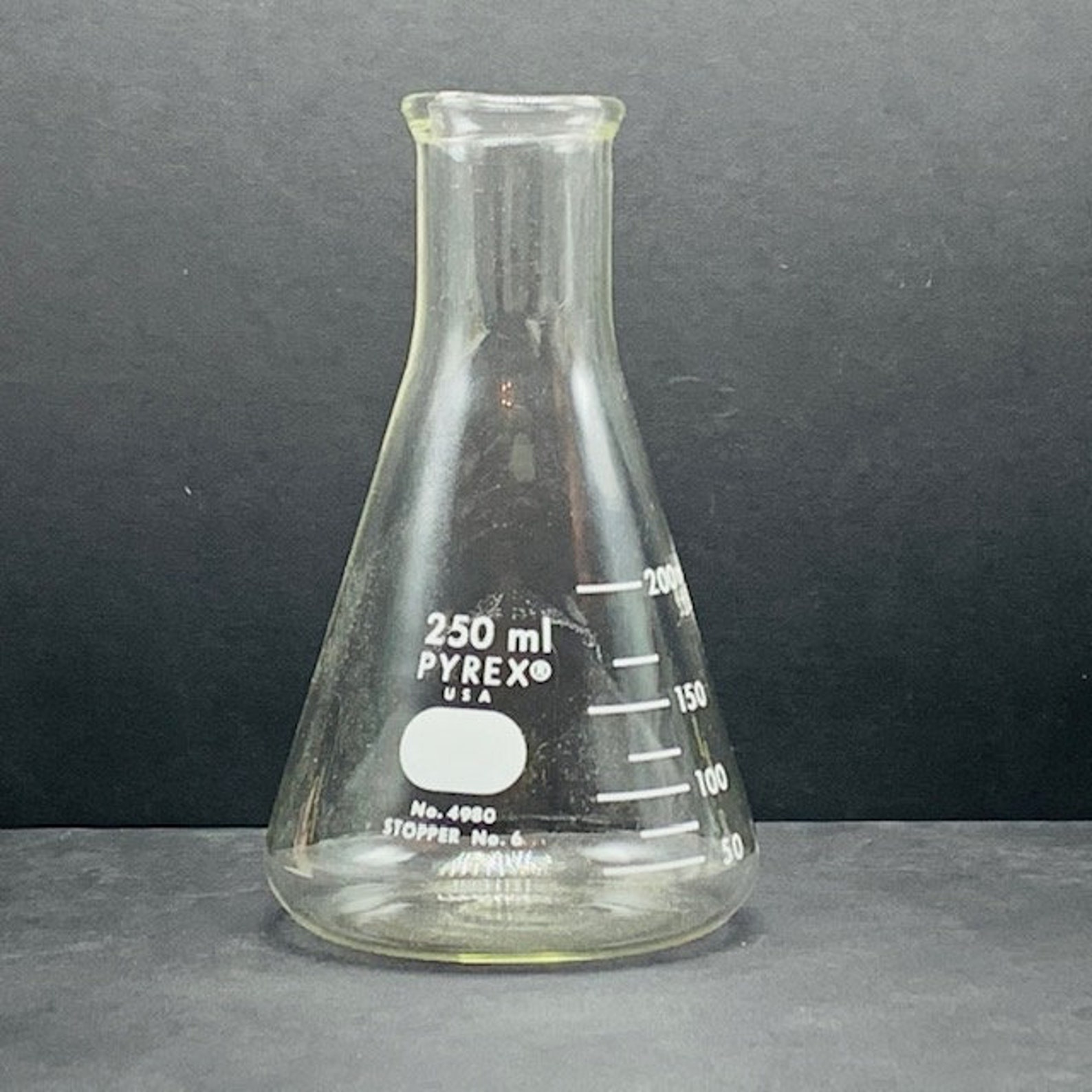 PYREX LAB FLASK 250ml vintage laboratory collectible glass 250 | Etsy