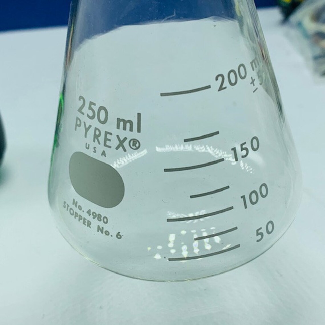 PYREX LAB FLASK 250ml Vintage Laboratory Collectible Glass 250 Ml ...