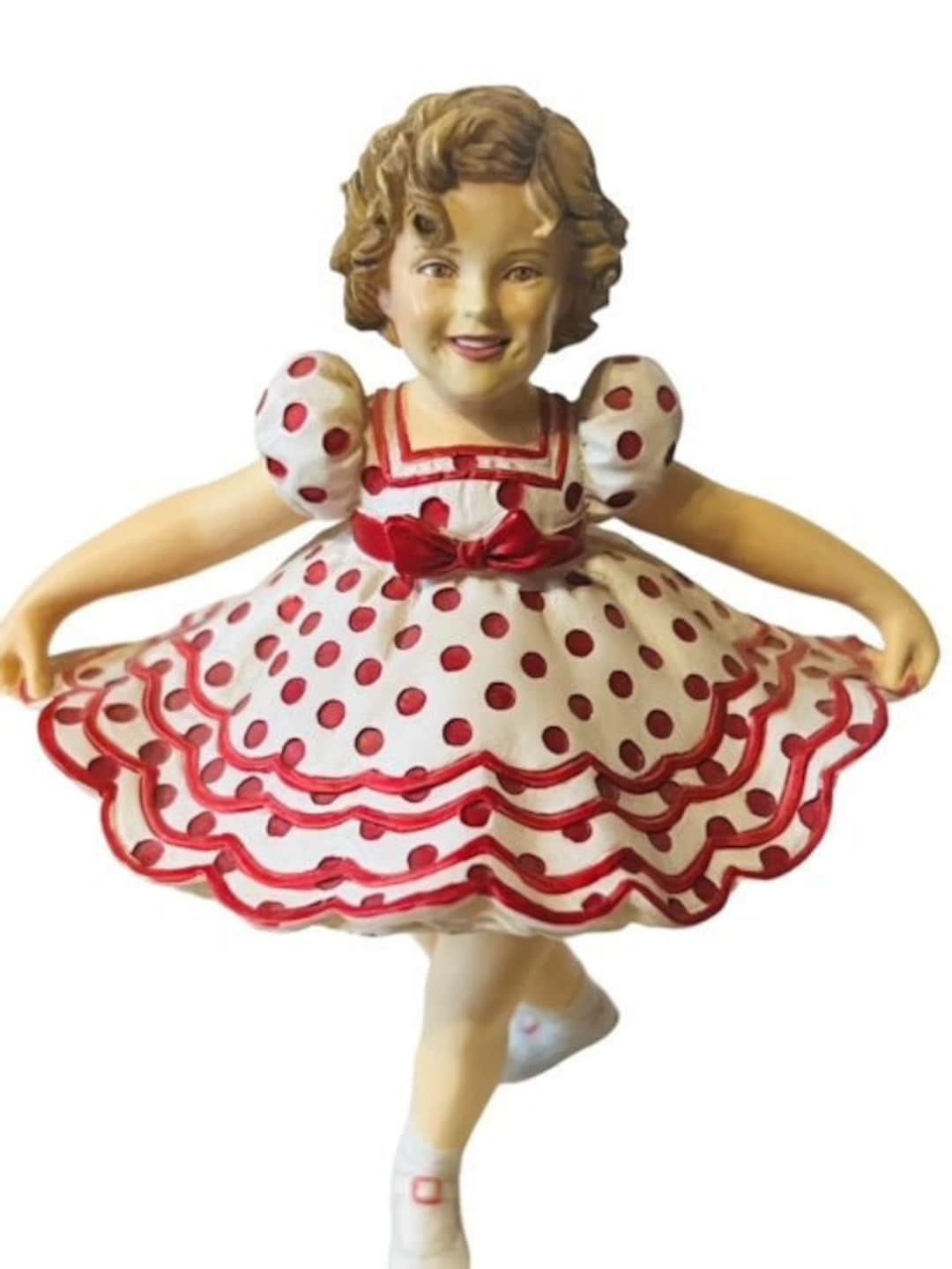 Shirley Temple Danbury Mint Calendar Figurine February Stand up Cheer ...