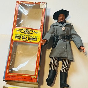 Wild Bill Hickok Action Figure Excel Toy 1973 Legends of West Box ...