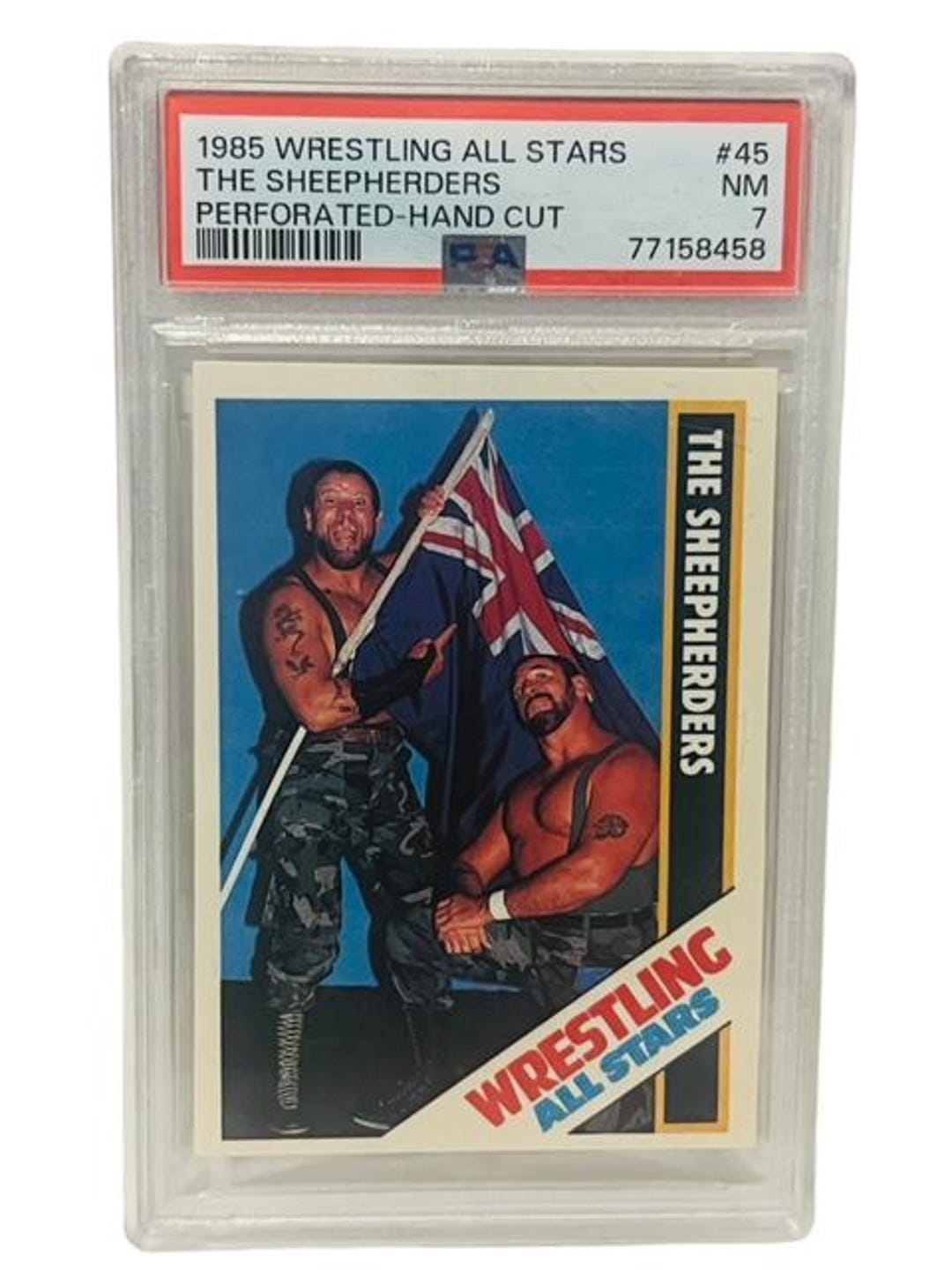 Sheepherders Bushwackers Rc Rookie WWF Pro Wrestling Card WWE 1985 ...