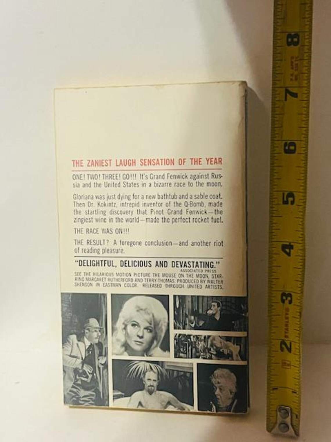 Mouse on Moon Wibberley Science Fiction Paperback Book Vtg 1963 UFO ...