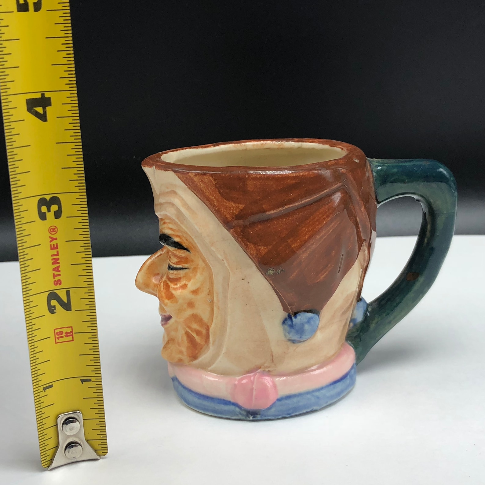 TOBY MUG WALES Jester Joker Hand Painted Fine Bone China Japan Clown ...