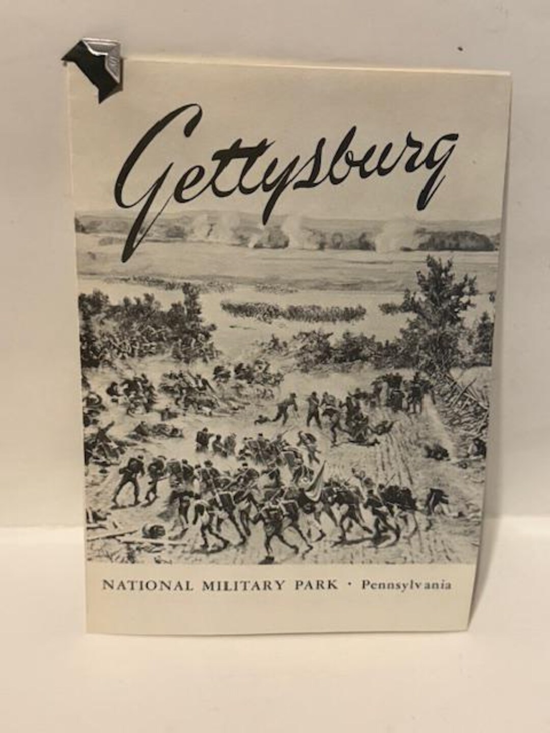 Vintage Gettysburg Travel Guide Brochure Ephemera Map Civil War PN ...