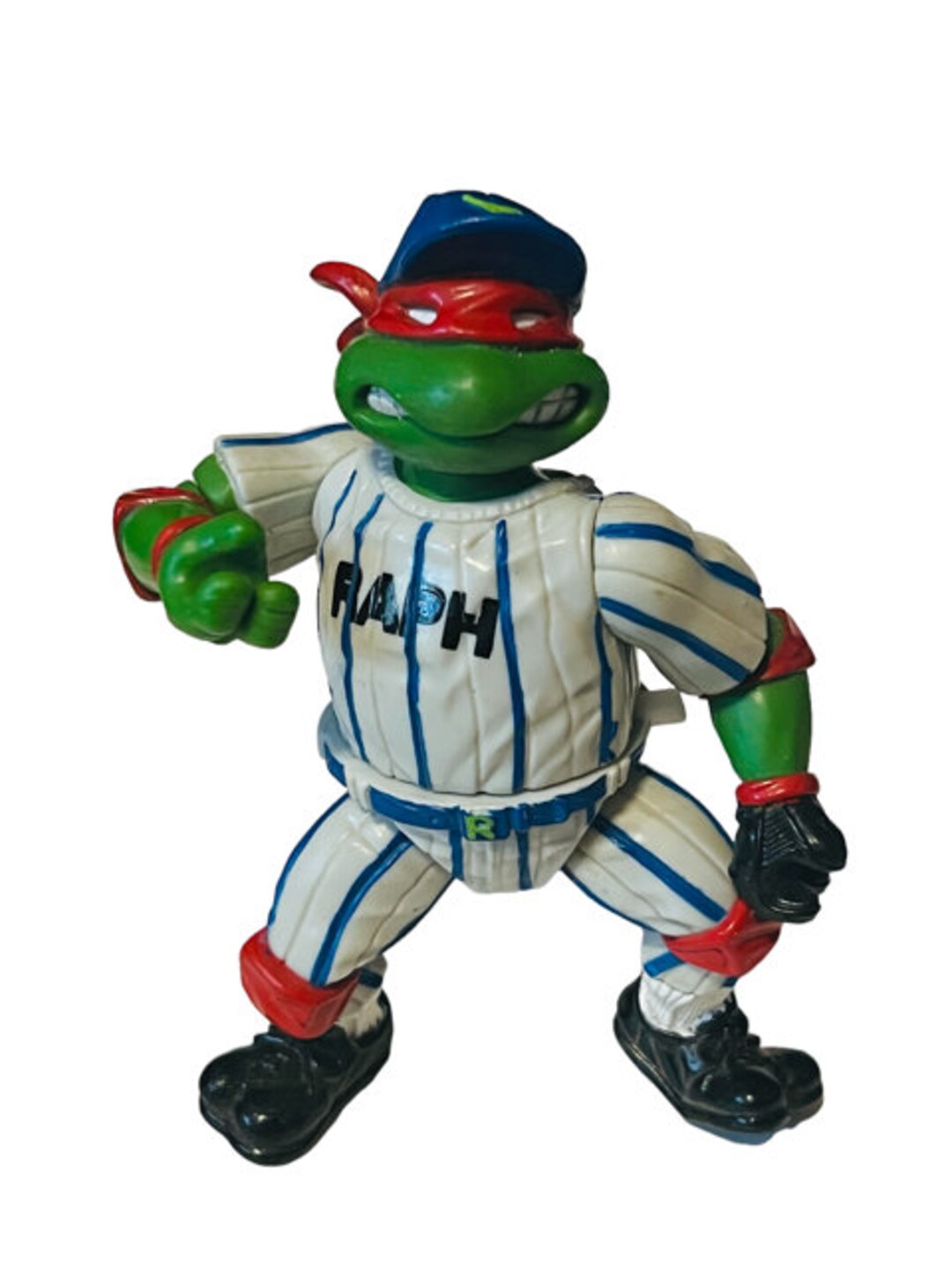 Teenage Mutant Ninja Turtle Vtg Figure Playmates Tmnt 1991 Baseball ...