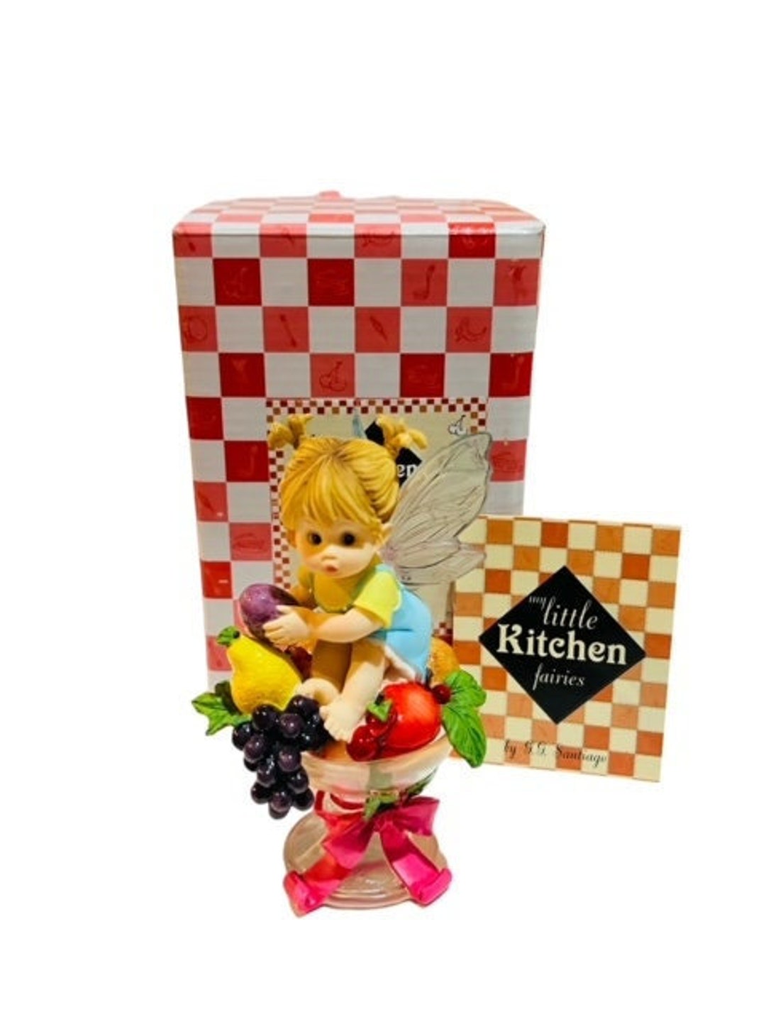 My Little Kitchen Fairies Figurine Enesco Fairy Pixie Elf NIB Box ...