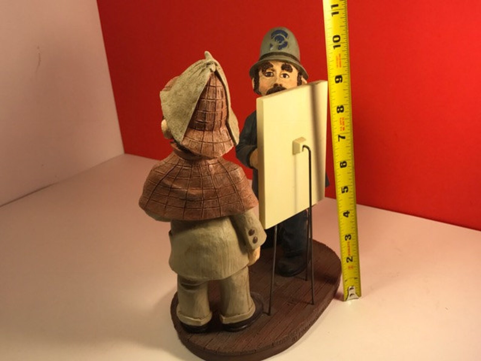 VINTAGE PINKERTON FIGURINE Annual Police Security Services Statue ...