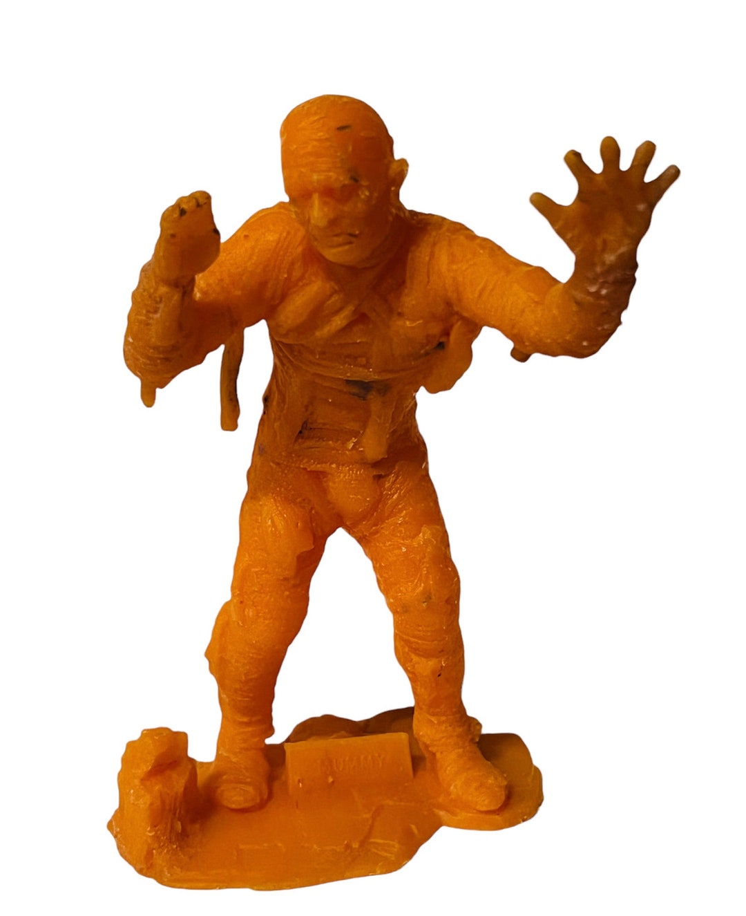 Universal Monsters ORIGINAL Louis Marx Orange 6" Figure Mummy Karloff ...
