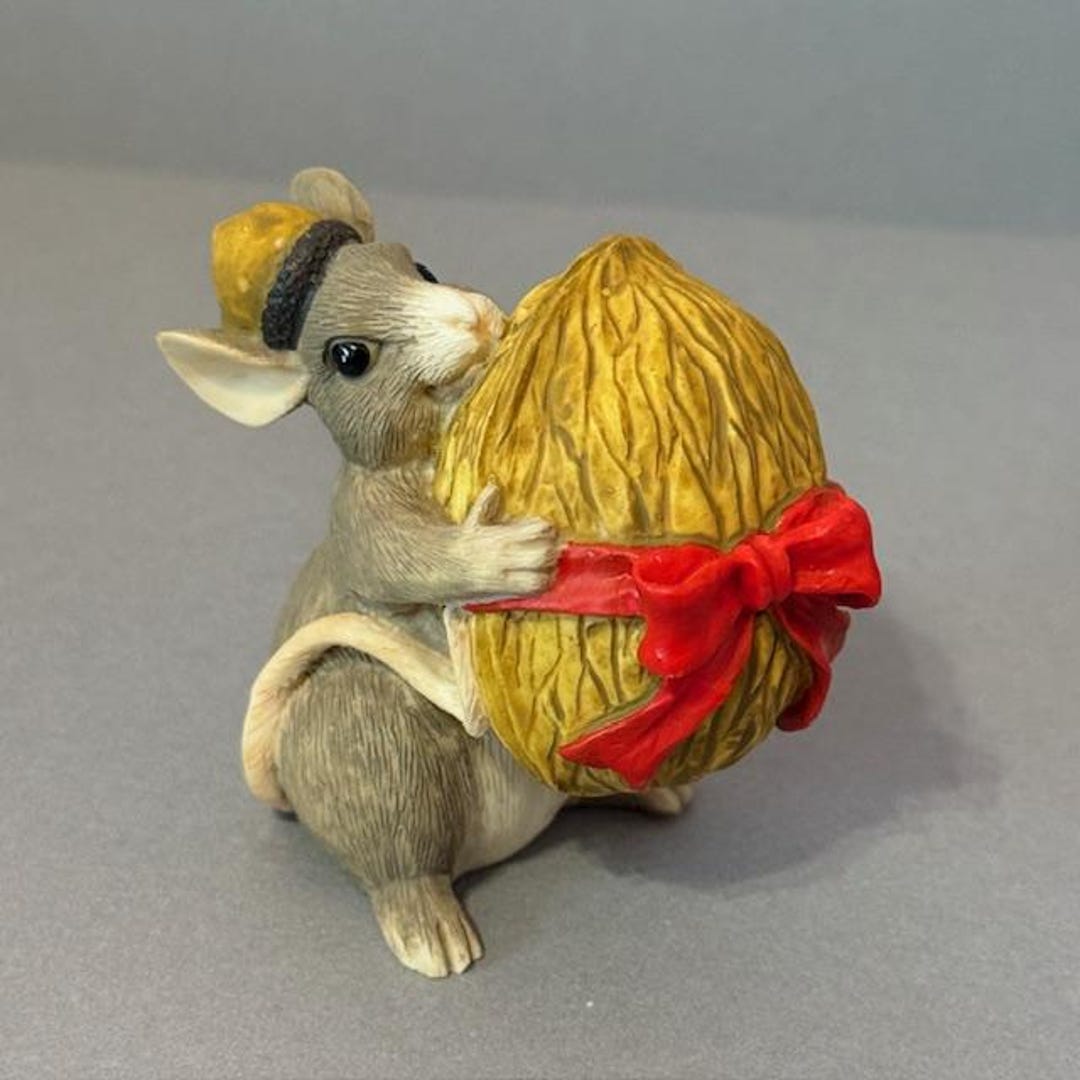 Vintage Charming Tails Figurine Fitz Floyd Christmas Mouse Nativity ...
