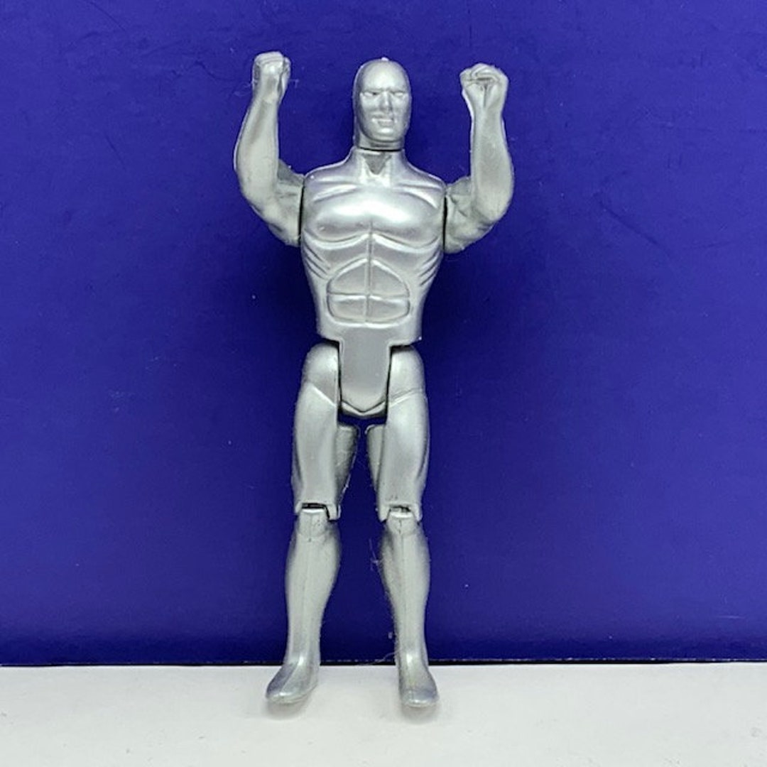 SILVER SURFER MARVEL 1980 Vintage Action Figure Toy Secret Wars Loose ...