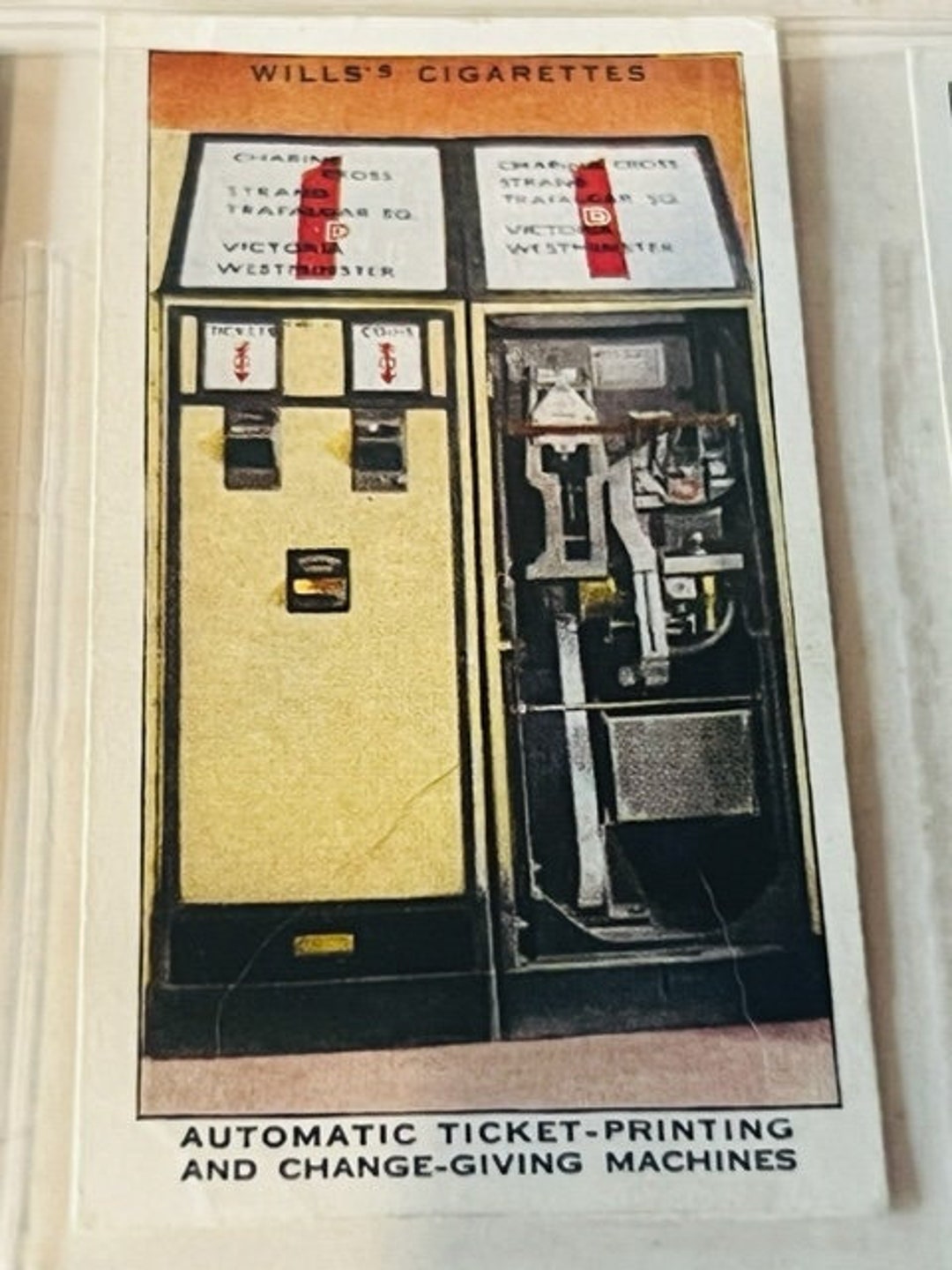 Railroad Card Train Railway Equipment 1938 Wills Imperial - Etsy