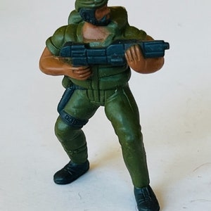 G.U.T.S. TOY SOLDIER 1986 Mattel Vintage Guts Action Figure Rubber ...