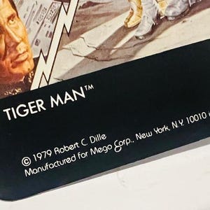 Tiger Man Buck Rogers Action Figure Toy 1979 Mego Dille MOC Sealed 25th ...
