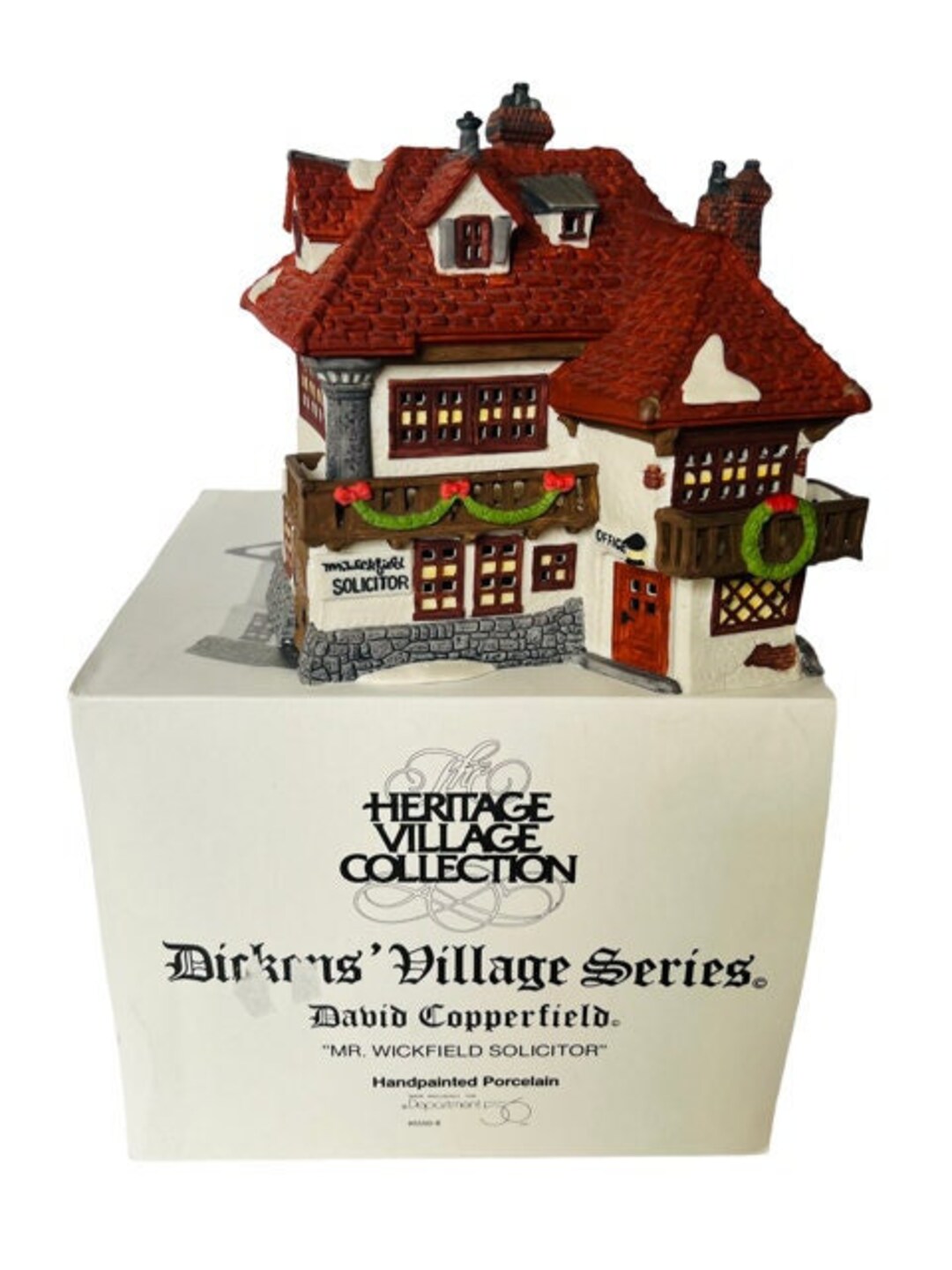 Department 56 Village Dickens Box Cottage David Copperfield Wickfield ...