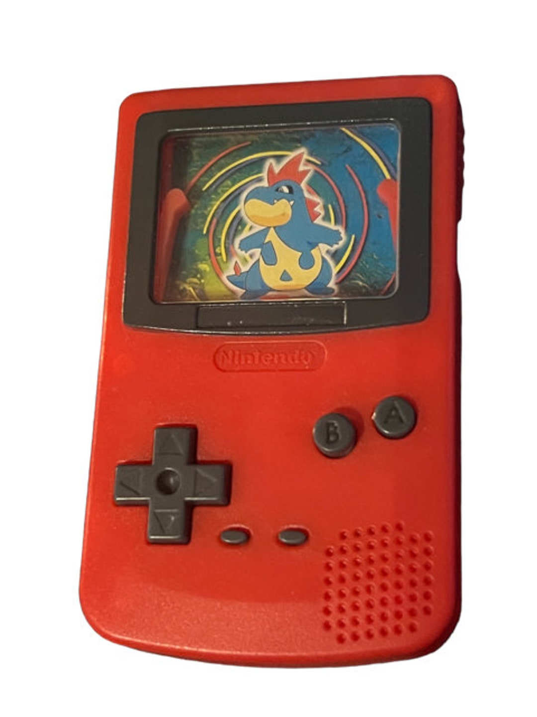 Totodile Pokemon Game Boy Color Vtg Nintendo 2000 Toy Figure Burger ...