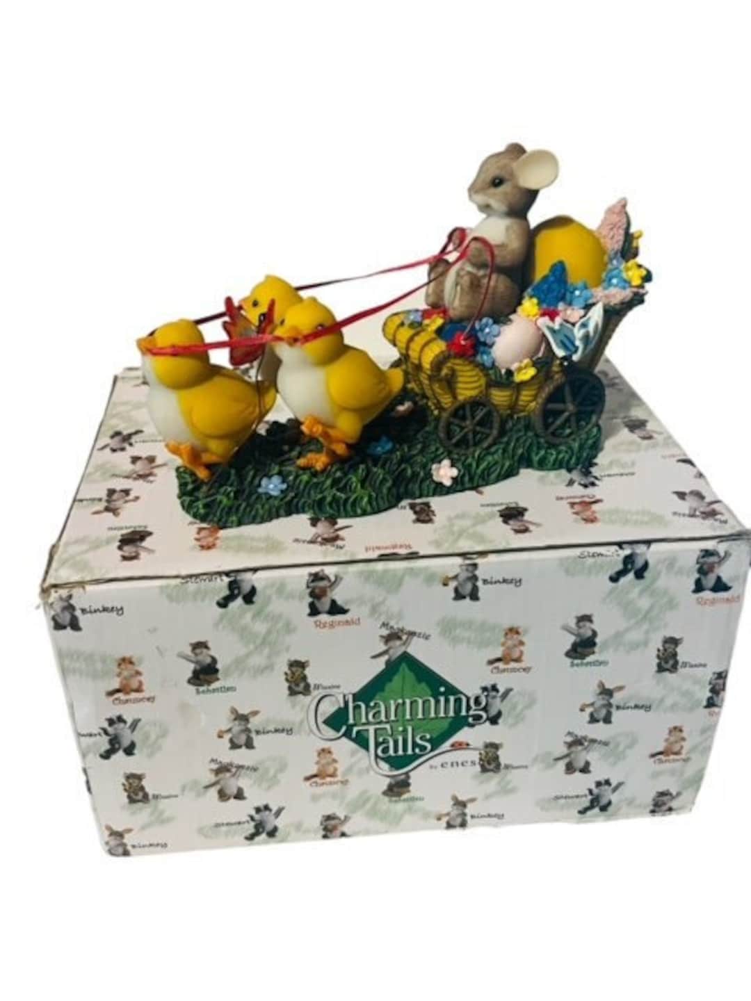 Charming Tails Figurine Fitz Floyd Mouse Anthropomorphic Spring Has ...