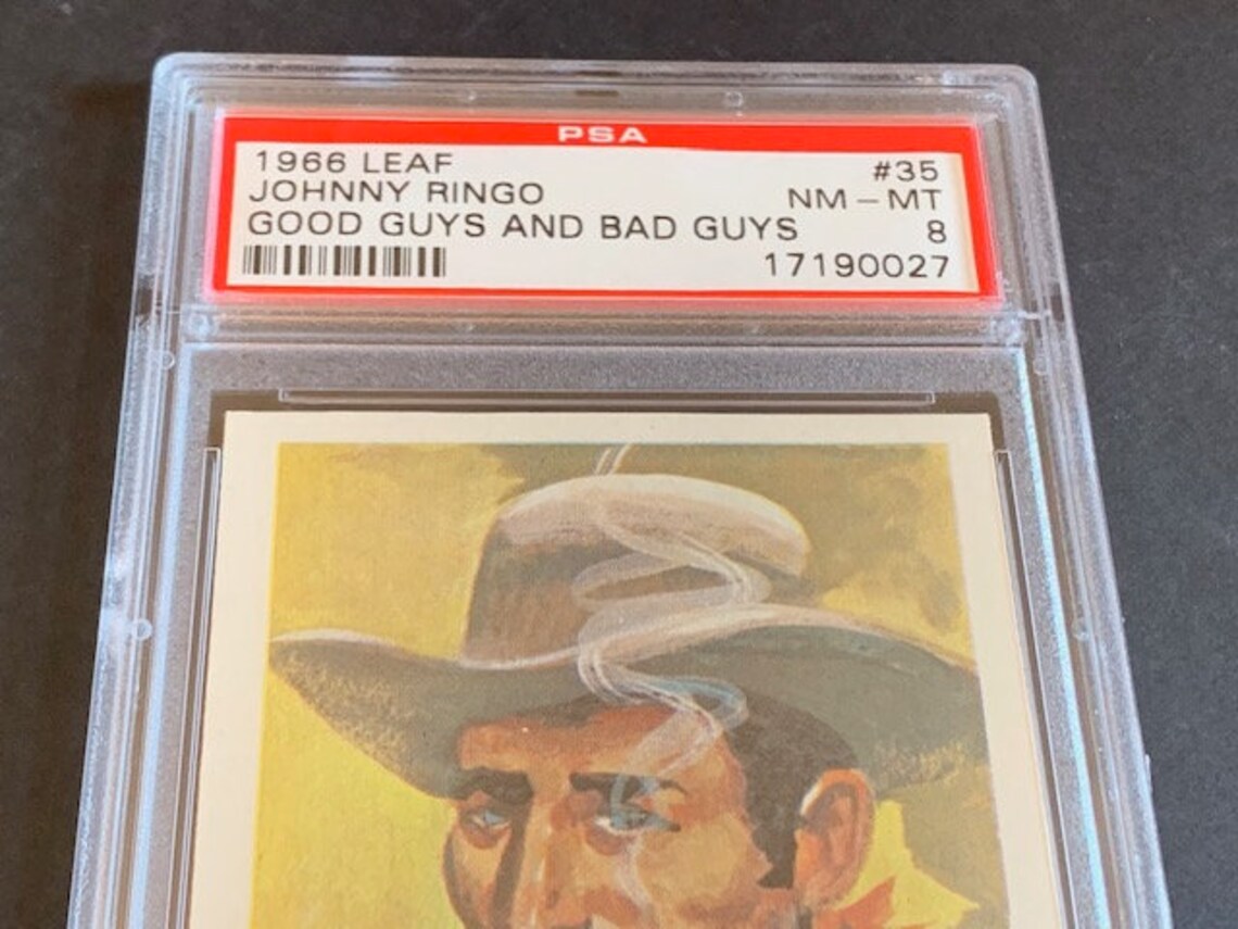 Tombstone Cowboy Western Trading Card 1966 Leaf Good Guys Bad - Etsy