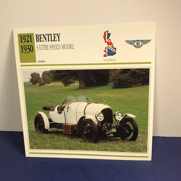 Bentley Card - Etsy