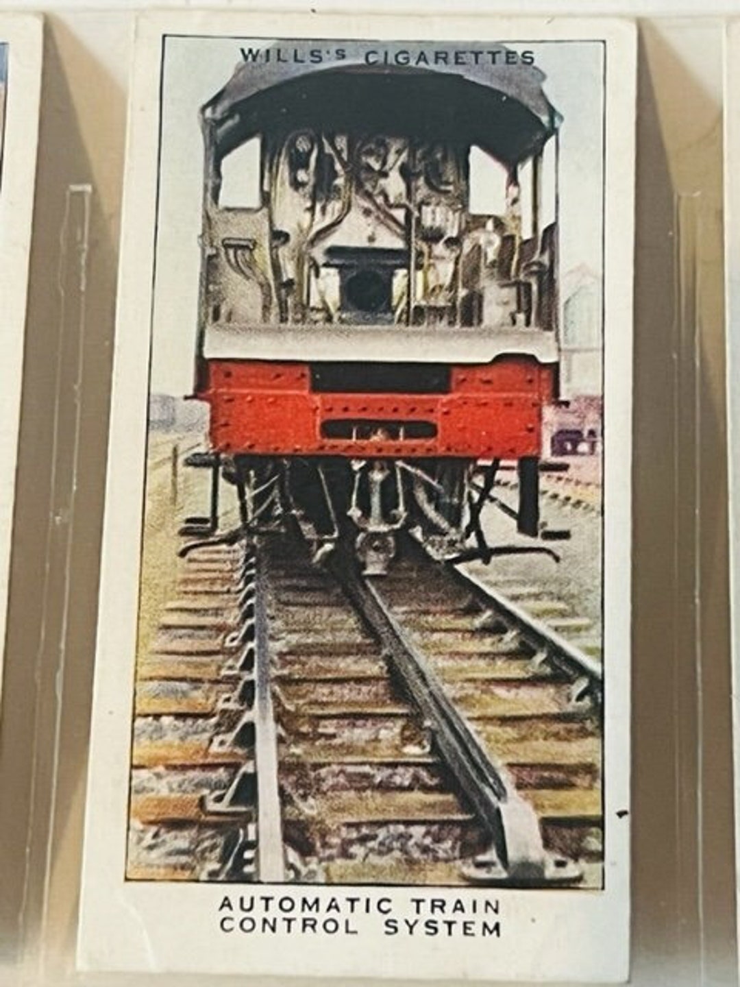 Railroad Card Train Railway Equipment 1938 HO WD Wills Imperial Tobacco ...