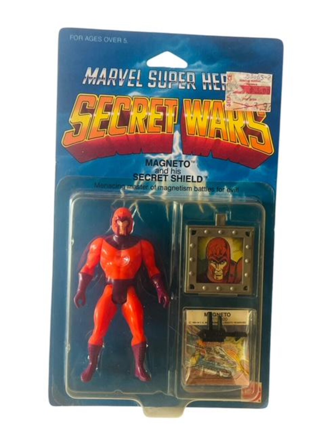 Magneto Marvel Secret Wars Action Figure 1984 Mattel Shield MOC Comic ...