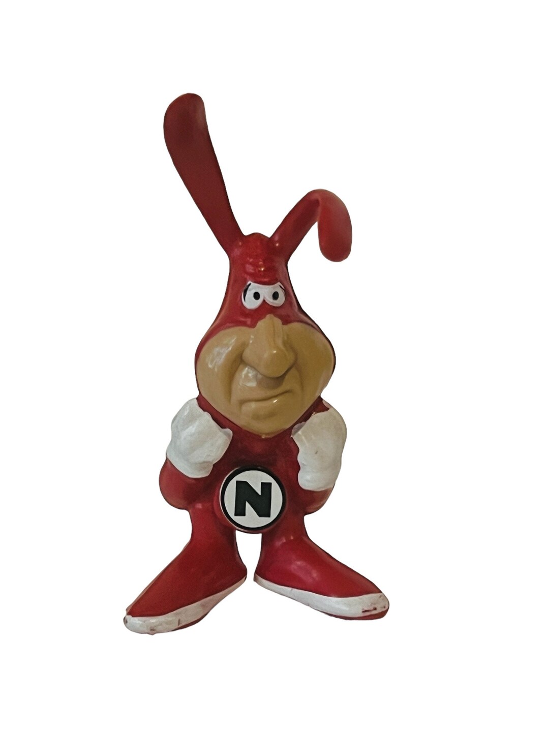 Dominos Pizza Noid Rubber Toy Figure Vtg Fast Food Advertising 1989 ...