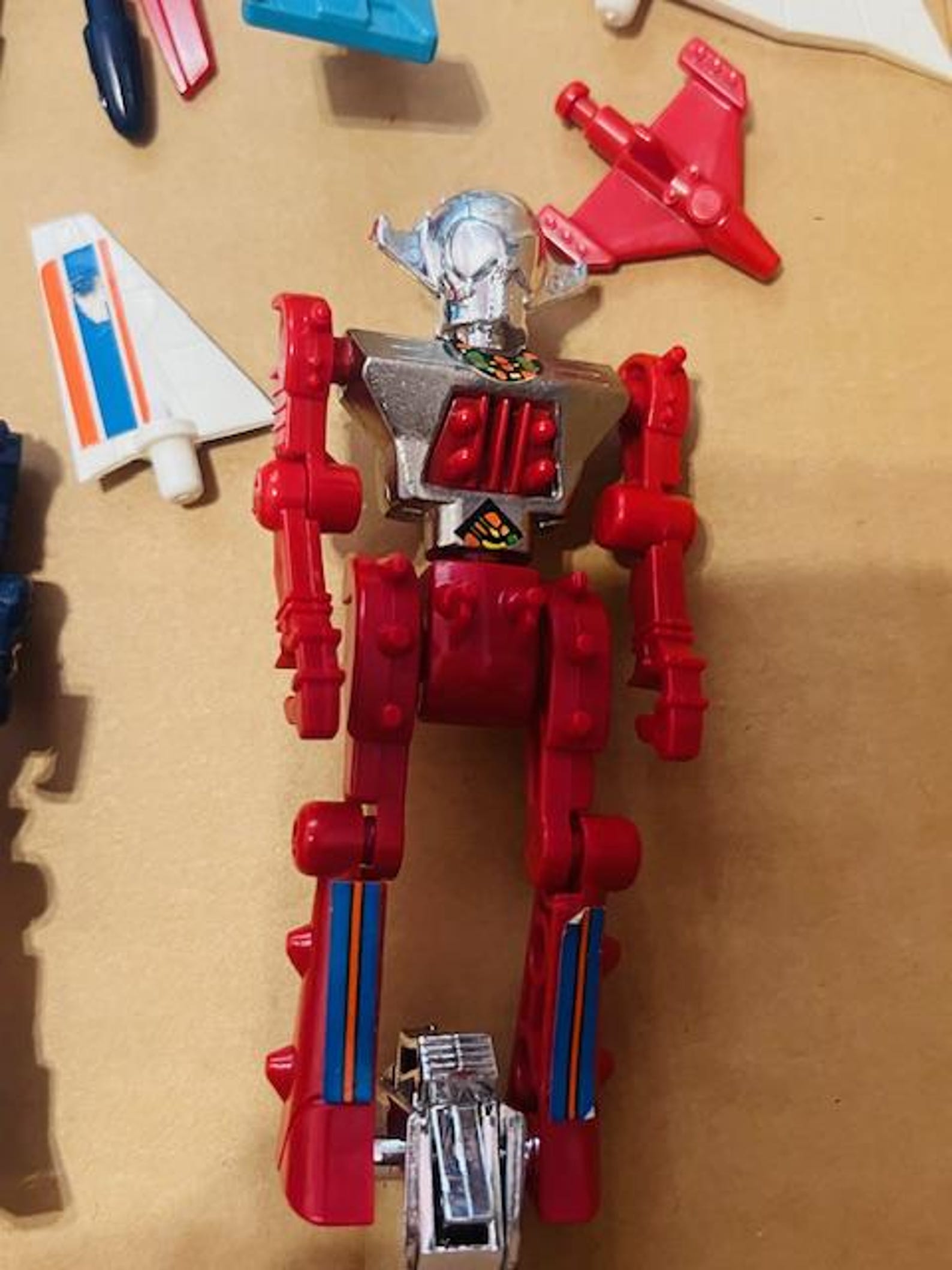 Giant Acroyear Micronauts Action Figure Vtg Robot 1977 Mego Set Box ...