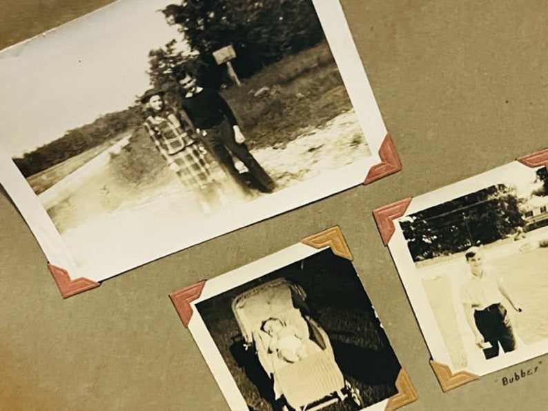 Antique Photographs 1940s Vtg Ephemera Family Photos WW2 WWII Album ...