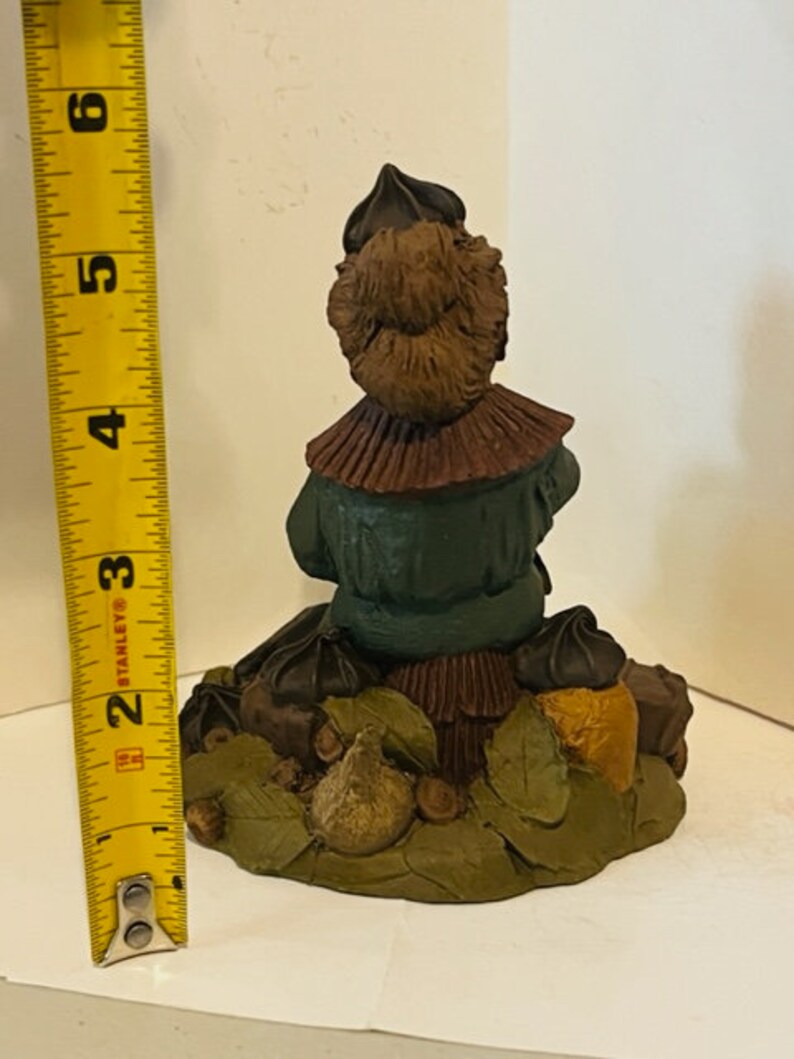 Tom Clark Gnome Figurine Vtg Sculpture Elf SIGNED Cairn Candy Gemini ...