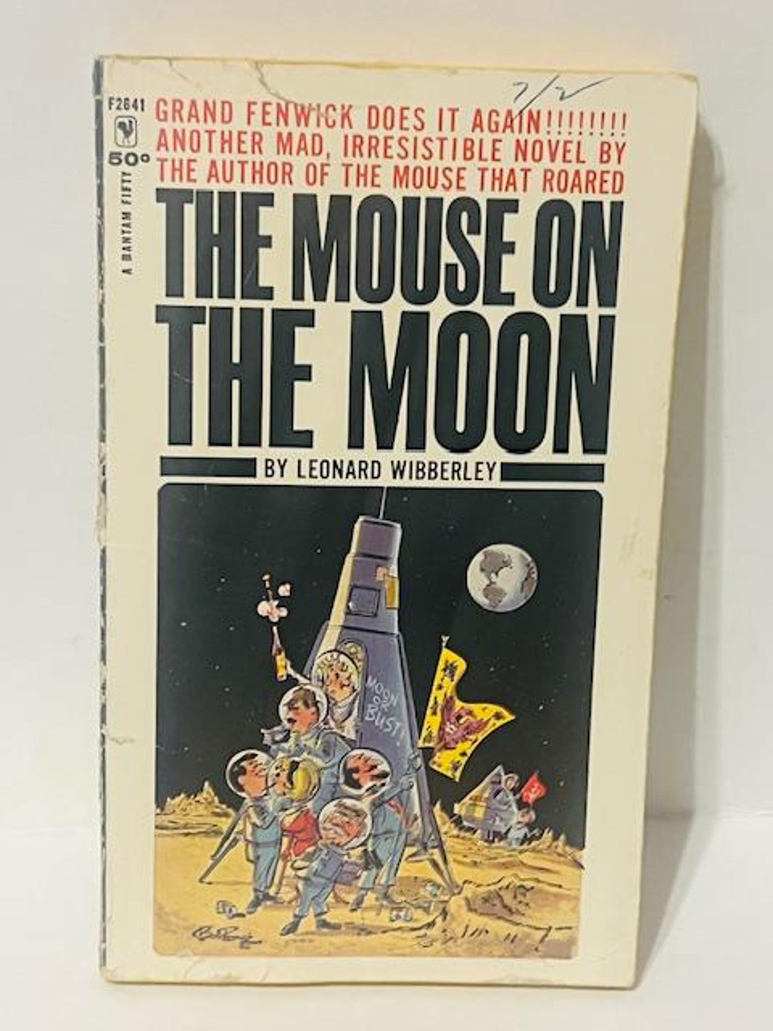 Mouse on Moon Wibberley Science Fiction Paperback Book Vtg 1963 UFO ...