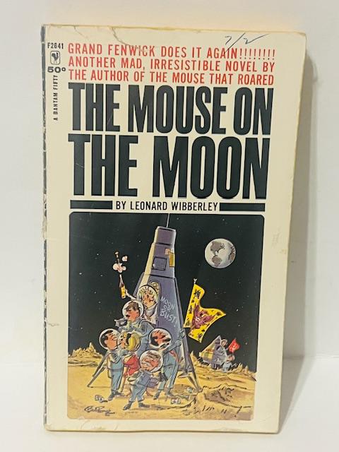 Mouse on Moon Wibberley Science Fiction Paperback Book Vtg 1963 UFO ...