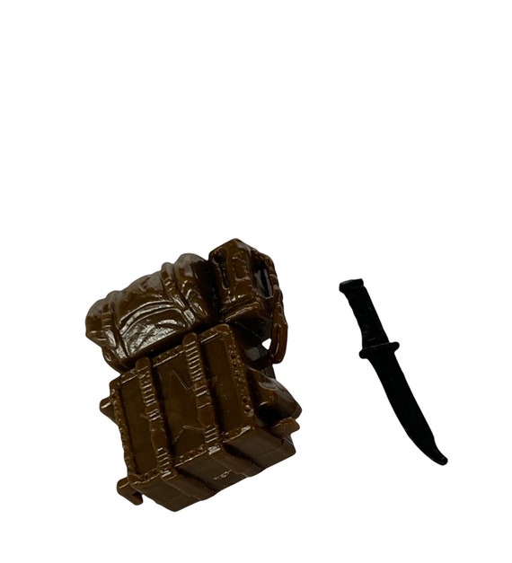 Gi Joe Hasbro Cobra Back Pack Knife Accessory Weapon Vtg | Etsy