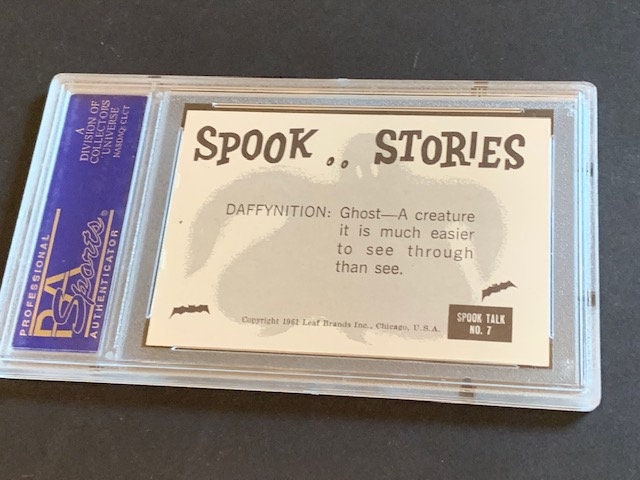 Horror Universal Monsters Trading Card Vintage 1963 Leaf Spook | Etsy